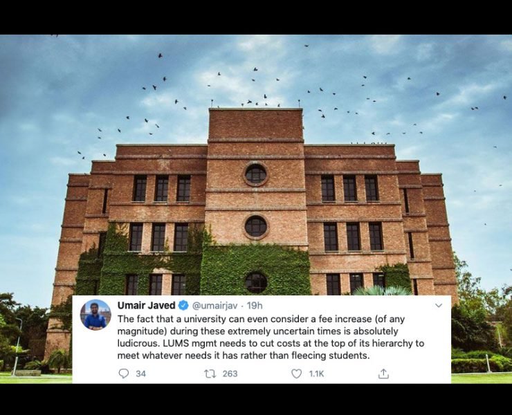 LUMS is Under Fire After 41% Increase in Tuition Fees - Sunday